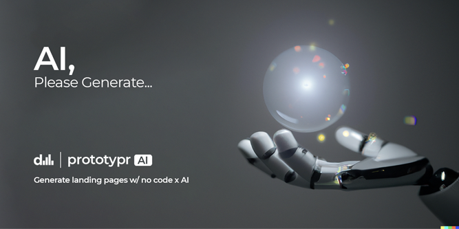 Generate a Dashboard Mockup with AI - Prototypr V1
